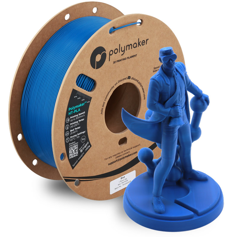 Imprimante3dfrance - Polymaker HT-PLA 1.75mm - Blue - 1kg - 3D Filament
